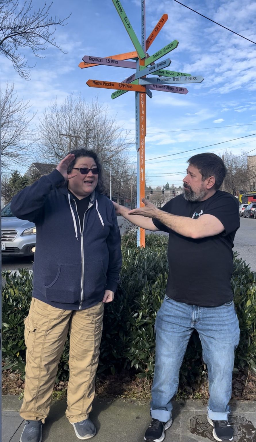 Team Sign Language Blitz in Seattle - Learn Sign Language